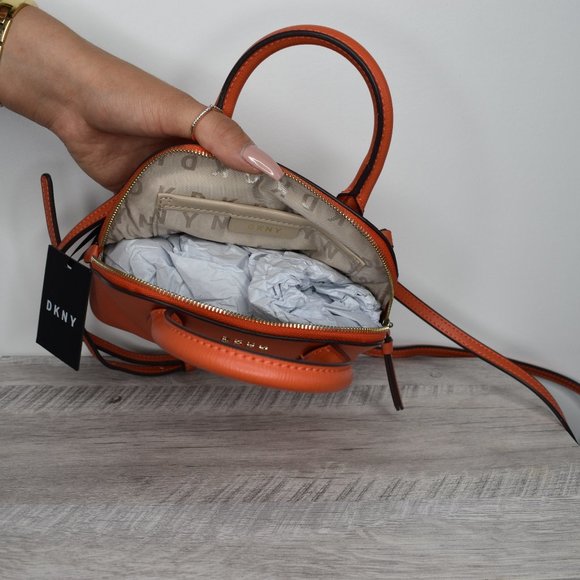 Dkny | Bags | Dkny Womens New Stacey Mini Dome Crossbody Purse | Poshmark
